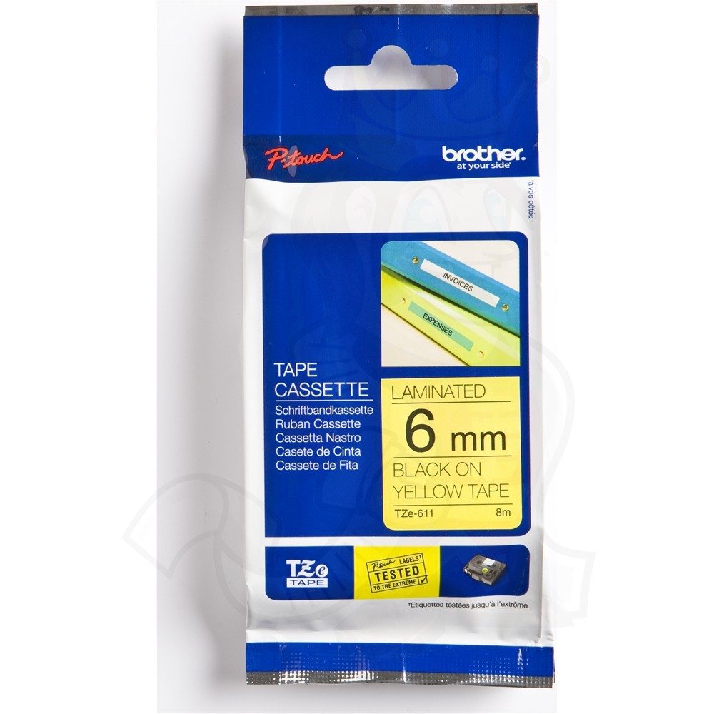 Brother TZe611 | TZe-611 - Brother Experts