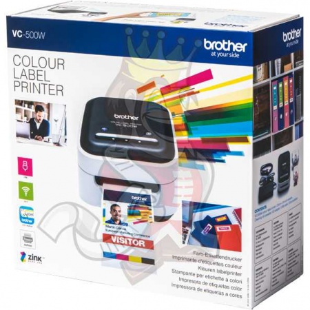 Brother Zink VC500W Full Colour Label Printer - Brother Experts
